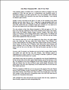 The Official Athy Gaelic Football Club Website.